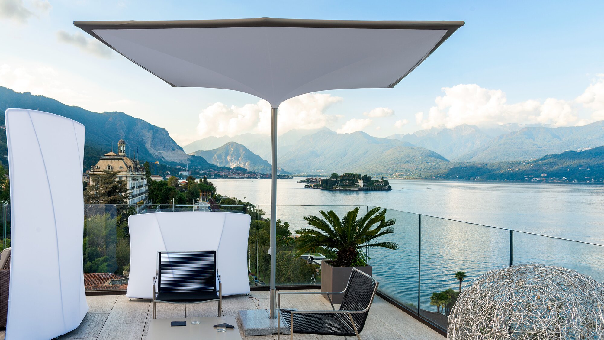 Diamond - Central pole parasol - Fim Umbrellas